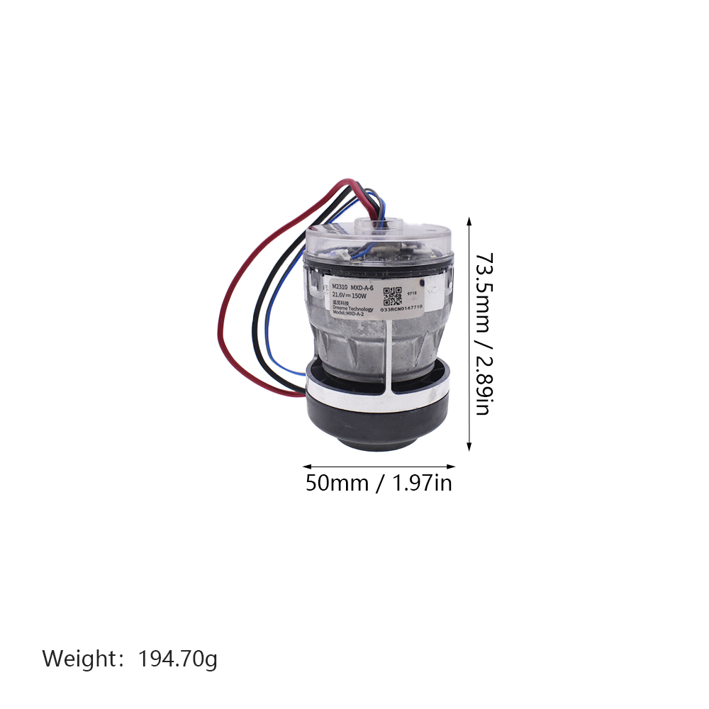 Aegtek | H12 Dual M12 H12 Pro Floor Washer Parts Motor Assembly Fan for ...